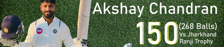 Congratulations Akshay Chandran | Kerala Cricket Association | Official ...