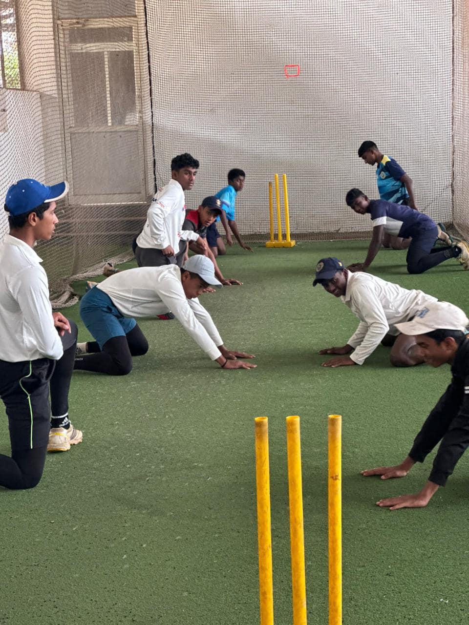 HPC U-16 Batters Skill Development Camp at Krishnagiri Cricket Stadium ...