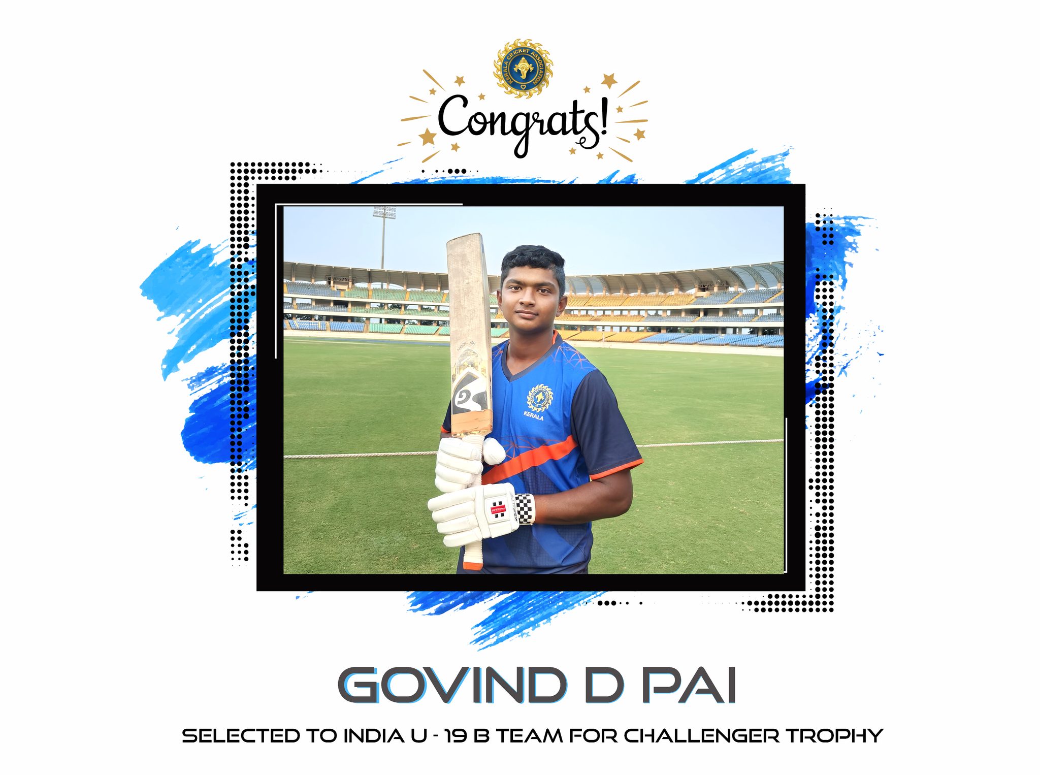 Congratulations | Kerala Cricket Association | Official Website