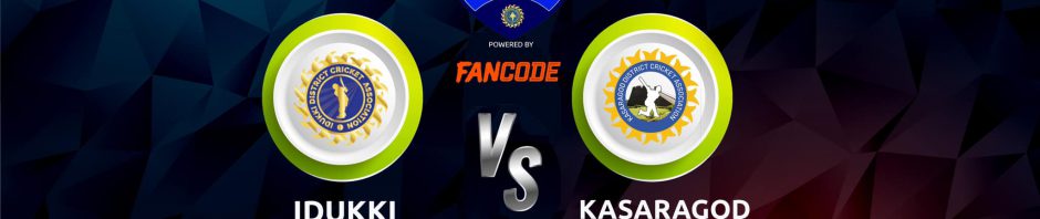 KCA NSK Trophy: Kasaragod vs Idukki | Kerala Cricket Association | Official Website