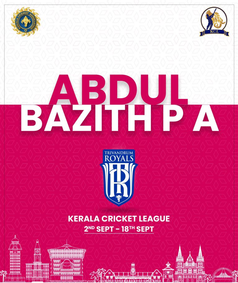 Kerala Cricket League: Icon of Players | Kerala Cricket Association ...